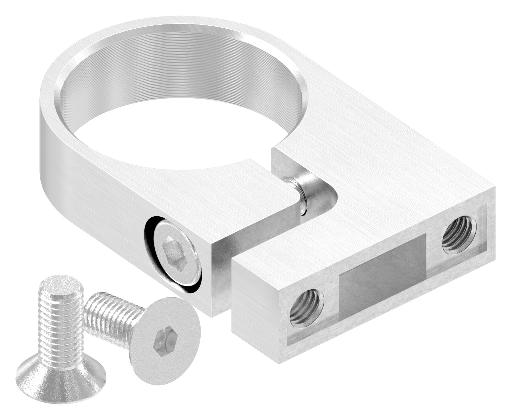 Spannringe + Platten einzeln, rund