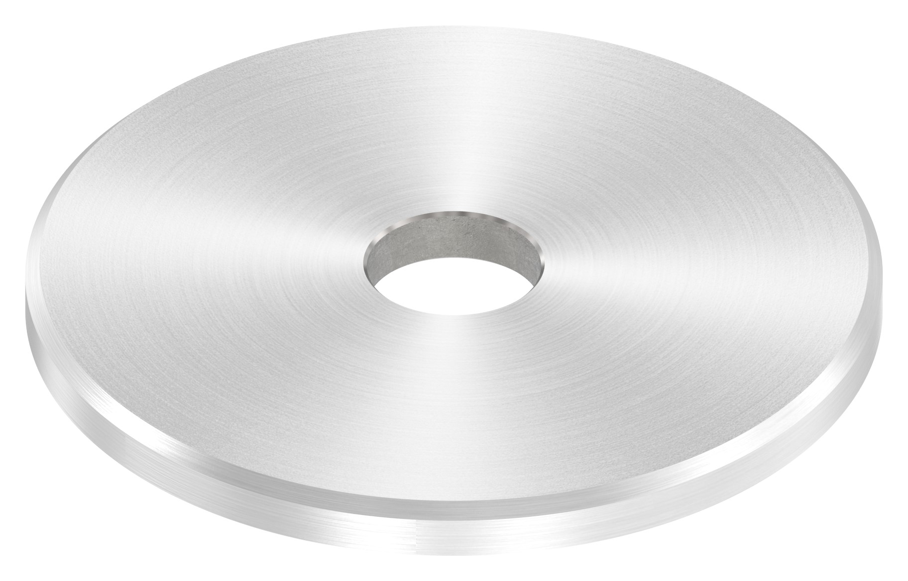 Ronde, Ø 60x4mm, mit Bohrung 12,2mm, V2A | 53710-240-60-12